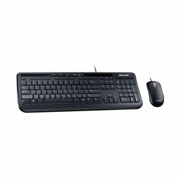 Microsoft Keyboard and Mouse Wired Desktop 600 -APB-00012 - RoshanTech